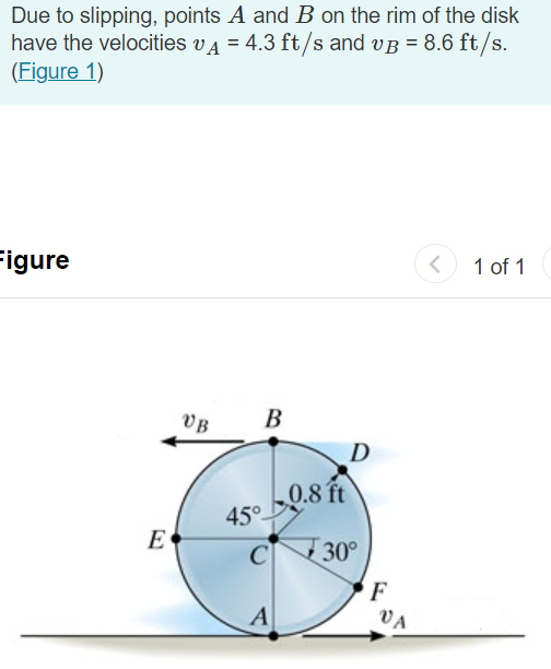 Solved Due to slipping, points A and B on the rim of the | Chegg.com