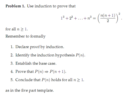 Solved Use induction to prove the following. When | Chegg.com