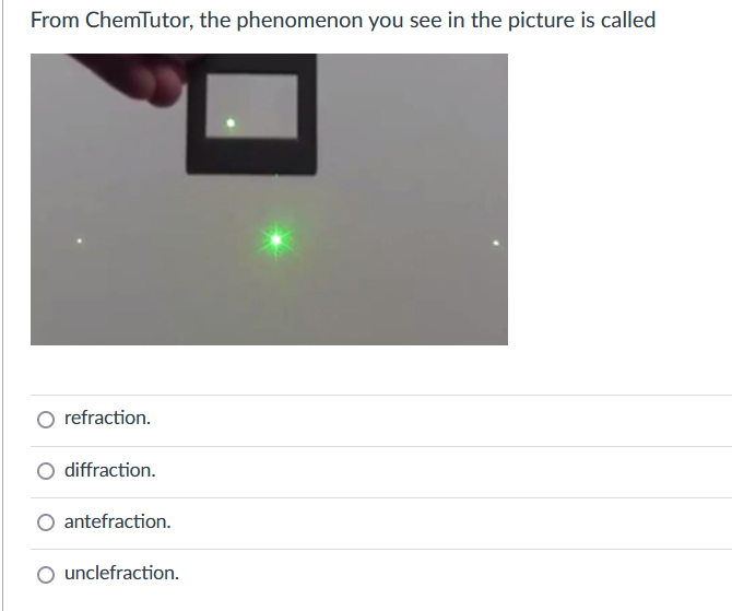 Solved From ChemTutor, the phenomenon you see in the picture | Chegg.com