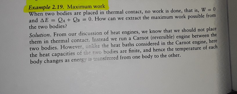 Solved Problem 2.23. More work (a) Show that the work | Chegg.com