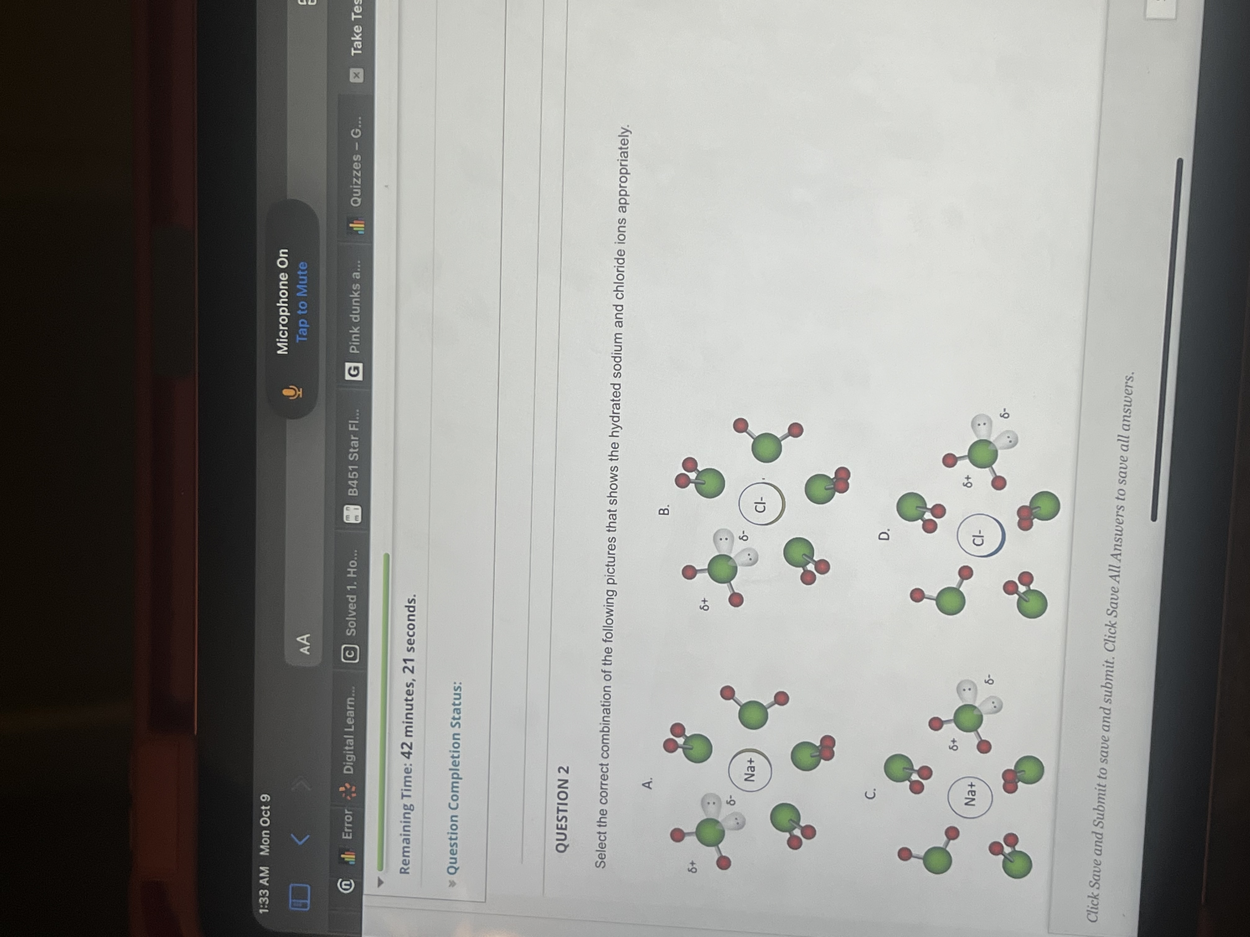 Solved QUESTION 2 Select the correct combination of the | Chegg.com