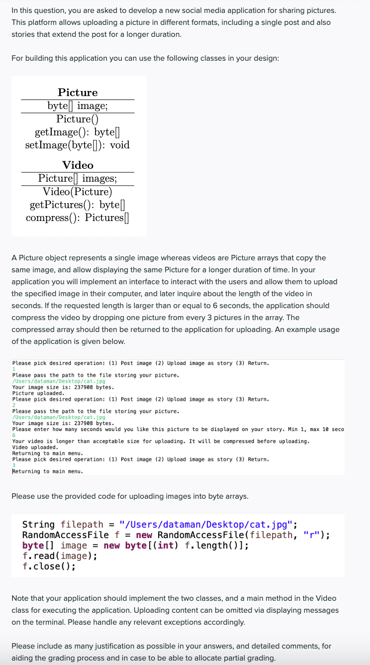 Solved In this question, you are asked to develop a new | Chegg.com