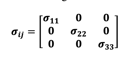 Solved A) Write out the tensors for an orthorhombic, | Chegg.com