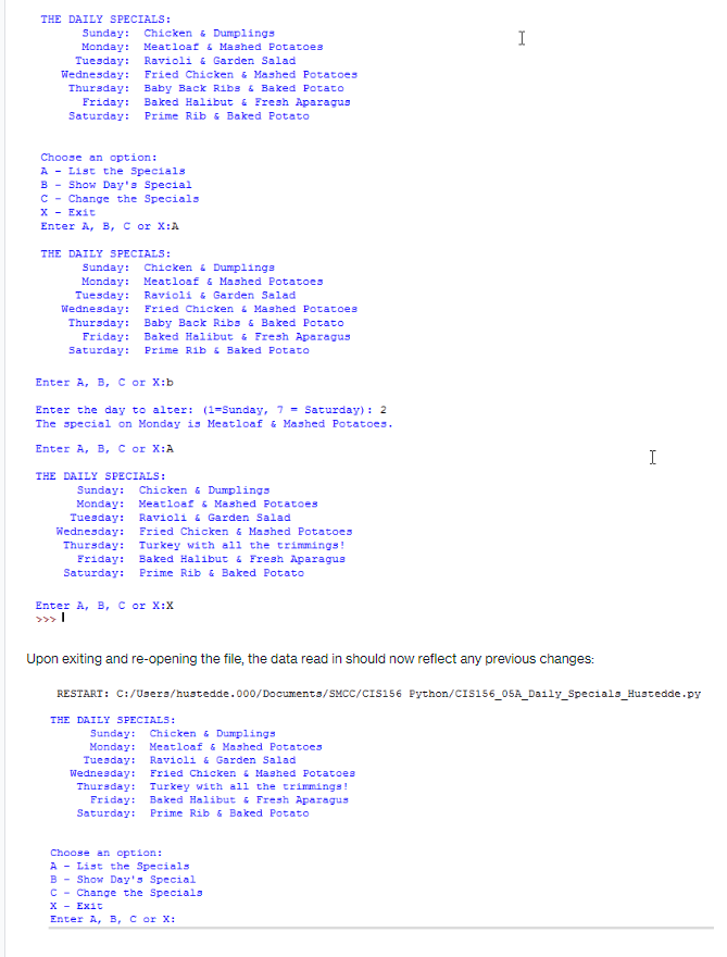 Solved I need some help with this assignment. PYTHON | Chegg.com