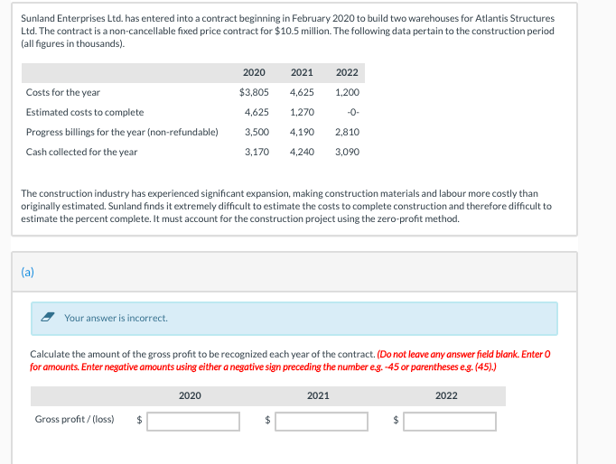 Solved b) using the percentage-of-completion method, | Chegg.com