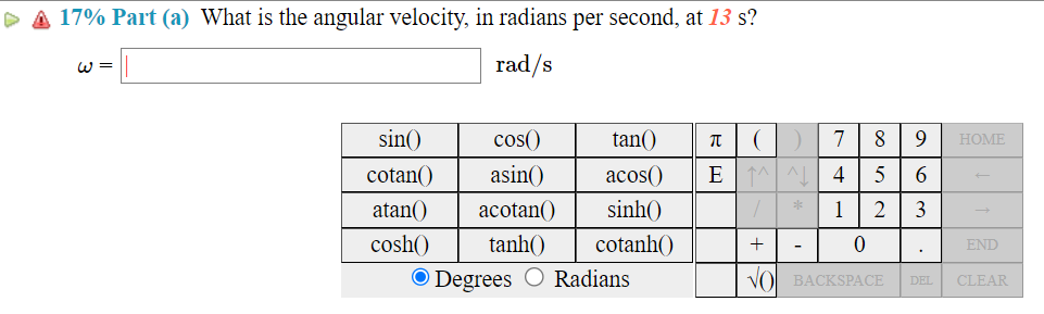 Solved (25\%) Problem 2: A detailed graph of angular | Chegg.com