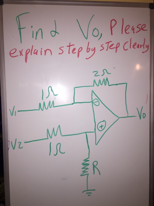 Solved Find Vo, Please explain step by step clearly. | Chegg.com