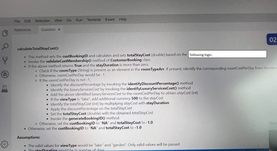 Paradise Stay, a popular resort wants to automate its | Chegg.com