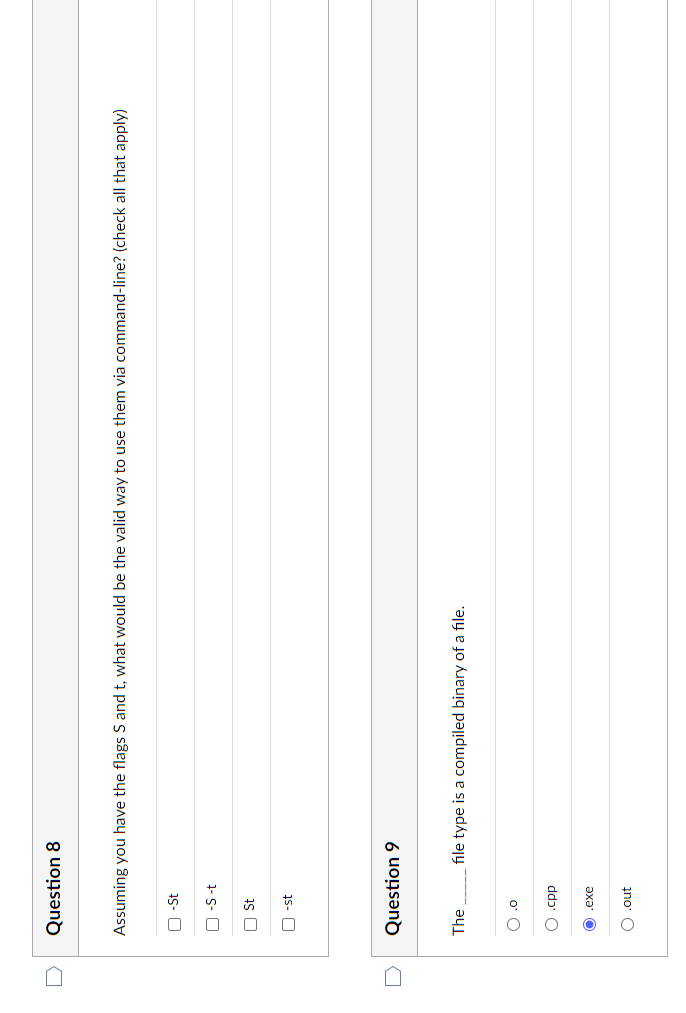 Solved e file type is a compiled binary of a file. .0 .cpp | Chegg.com