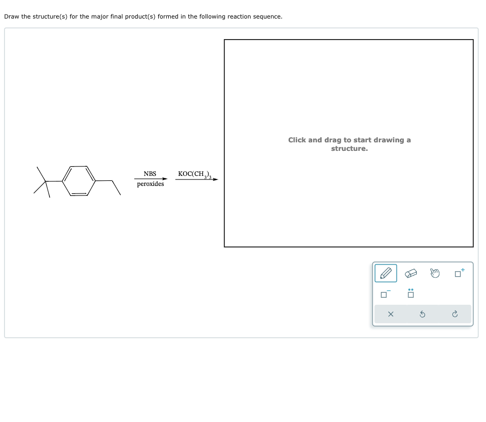 Solved Draw The Structure S for The Major Final Product S