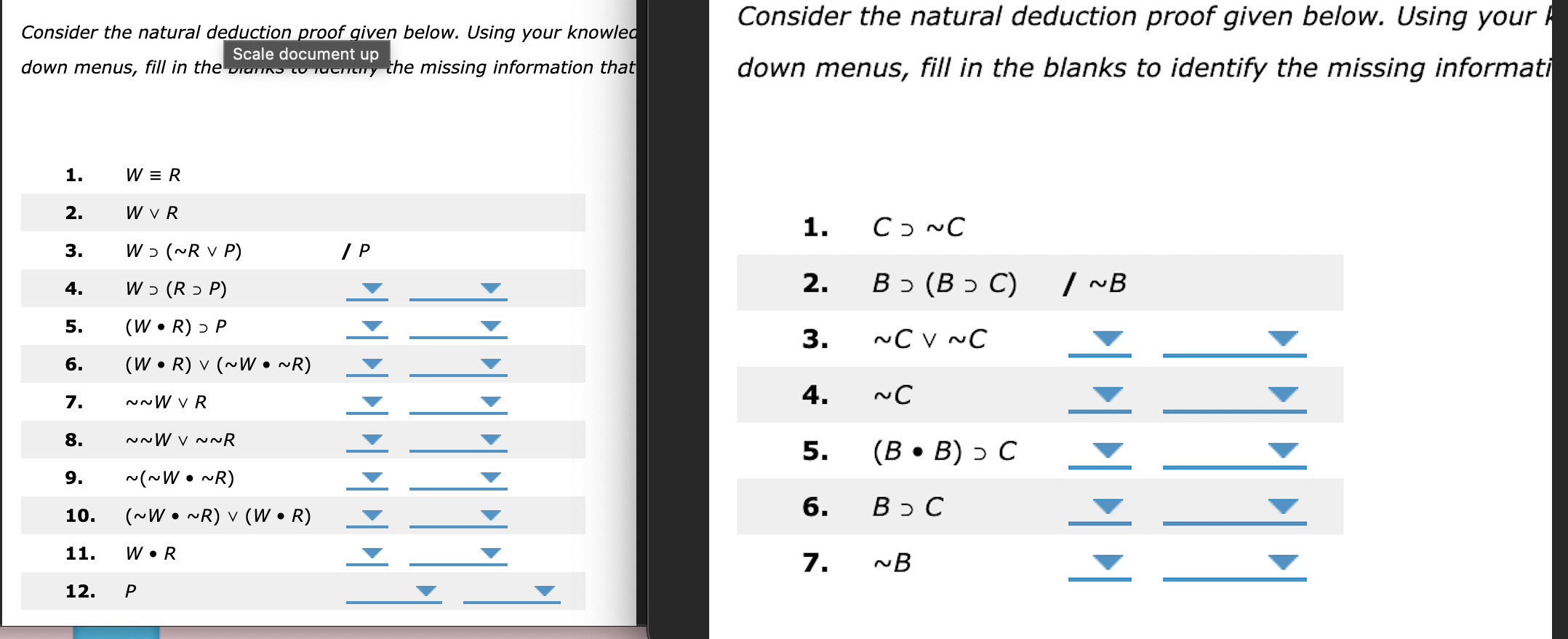 Solved Consider the natural deduction proof given below. | Chegg.com Solved Consider the natural deduction proof given below. | Chegg.com