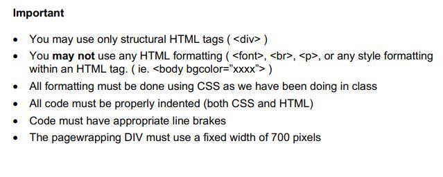 Solved Recreate the webpage on the following page exactly | Chegg.com