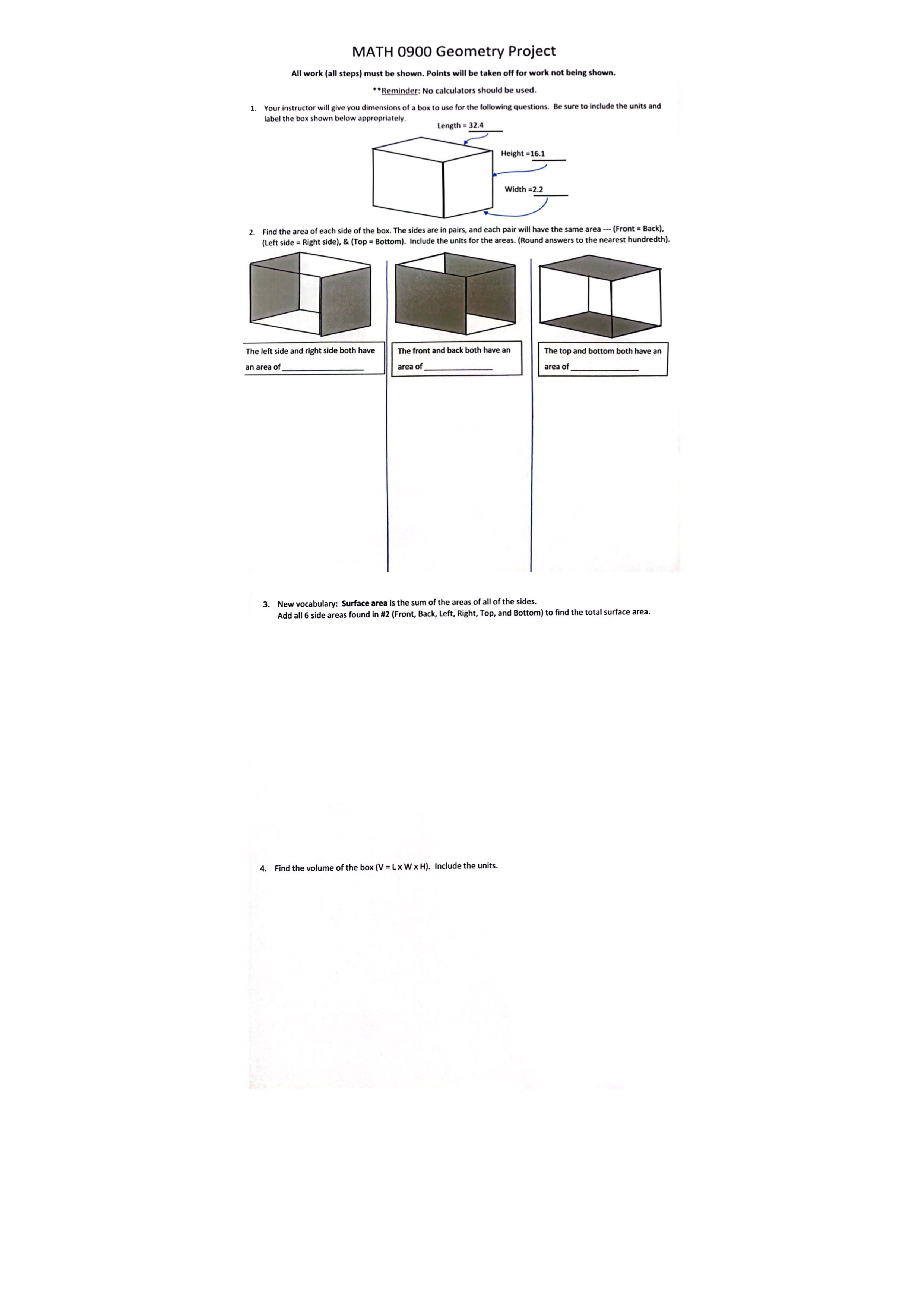 Solved All work (all steps) must be shown. Points will be | Chegg.com