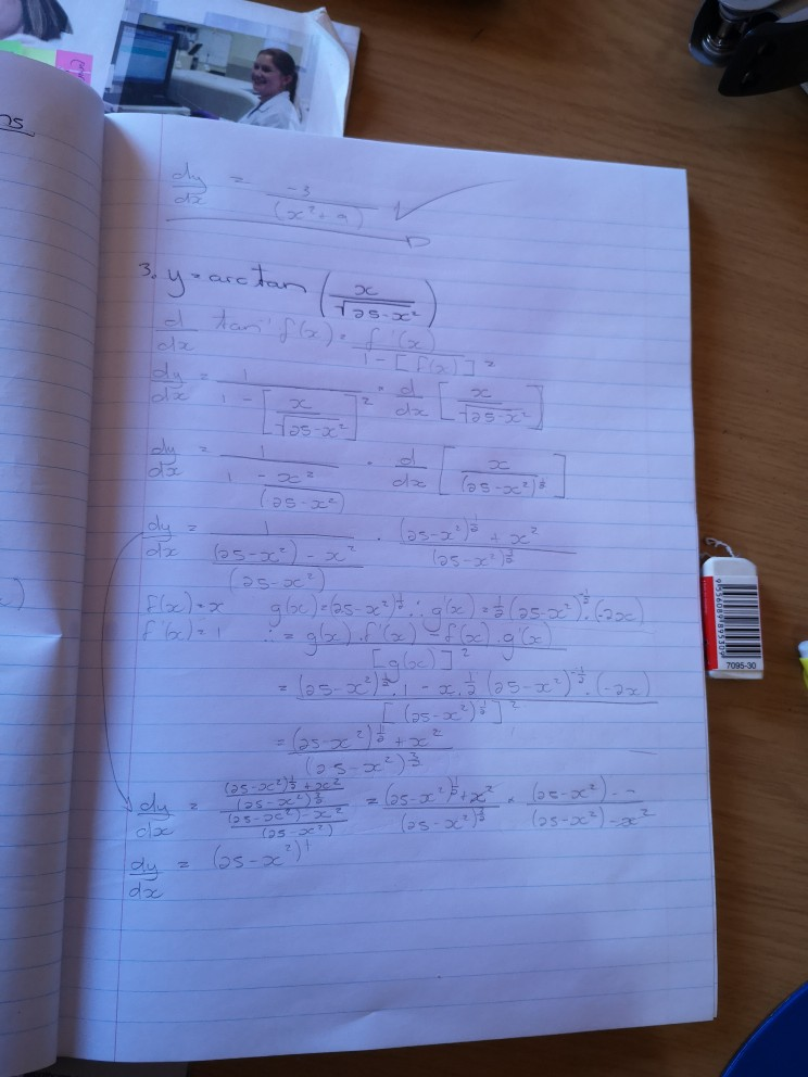 Solved Can you please check my work and show where I went | Chegg.com