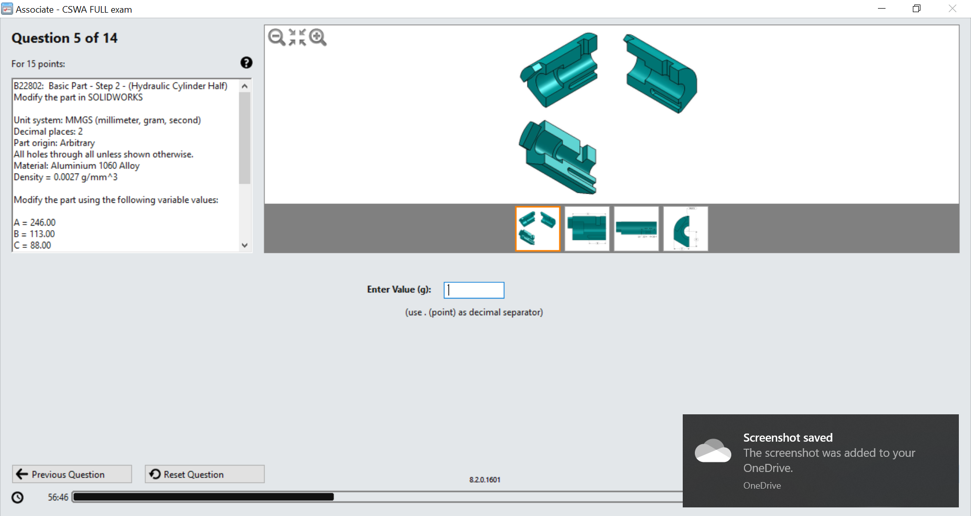 Solved Associate - CSWA FULL exam - Question 5 of 14 For 15 | Chegg.com
