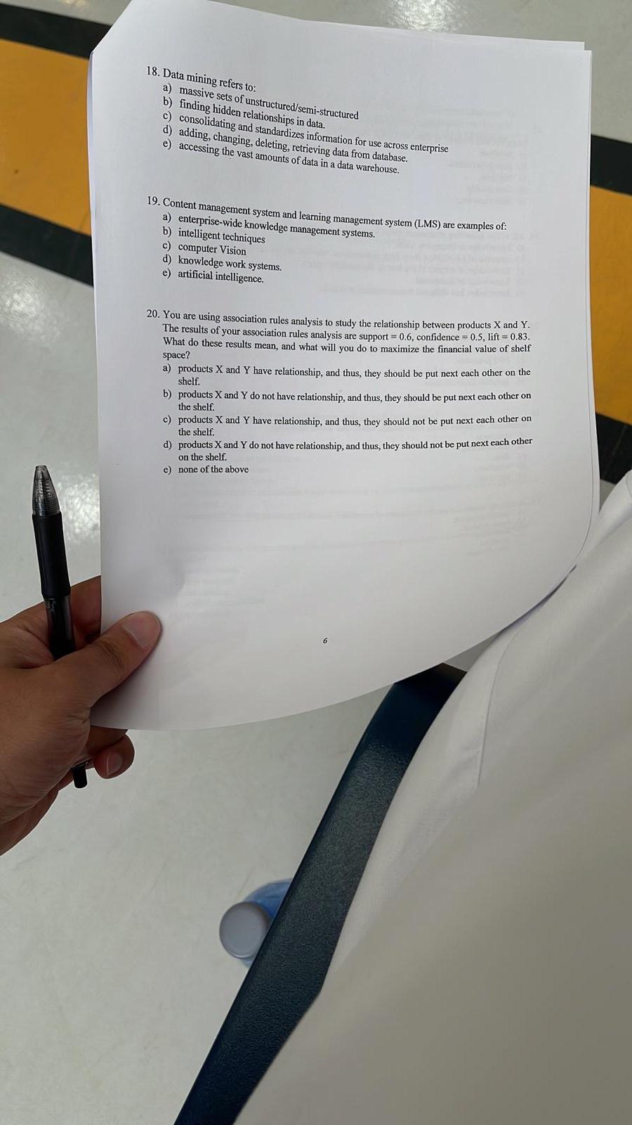 Solved SECTION A-MULTIPLE CHOICE QUESTIONS INSTRUCTIONS: | Chegg.com