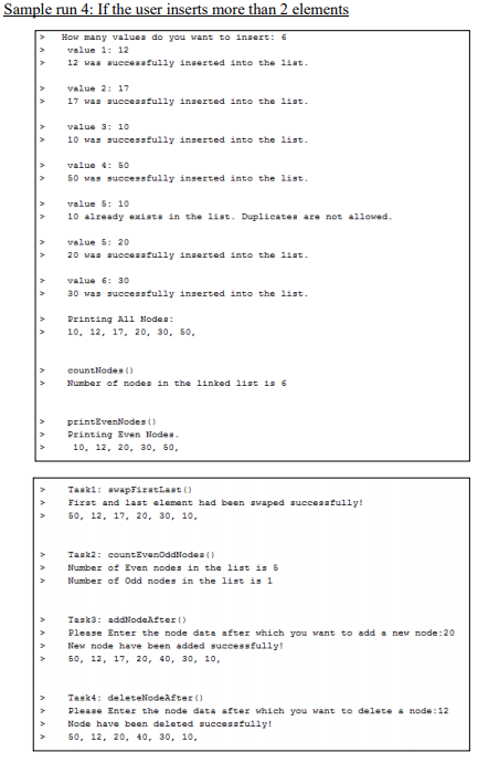 Solved 1 Create A New Project Called Lab4link List 