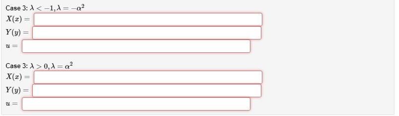 Solved λ is typed as lambda, α as alpha. Assume the PDE} | Chegg.com