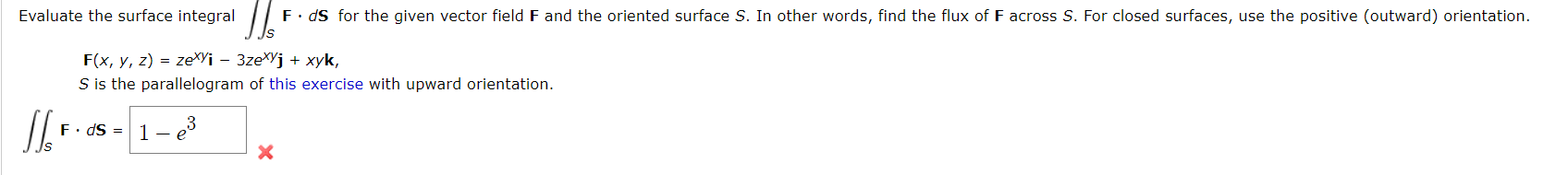 Solved Evaluate the surface integral F.ds for the given | Chegg.com