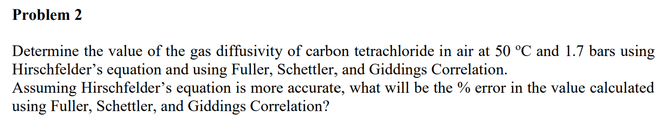 Solved Determine the value of the gas diffusivity of carbon | Chegg.com