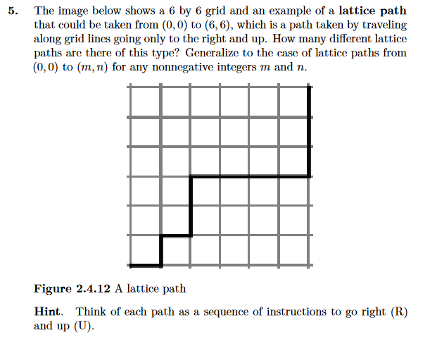 Solved The image below shows a 6 by 6 grid and an example of | Chegg.com