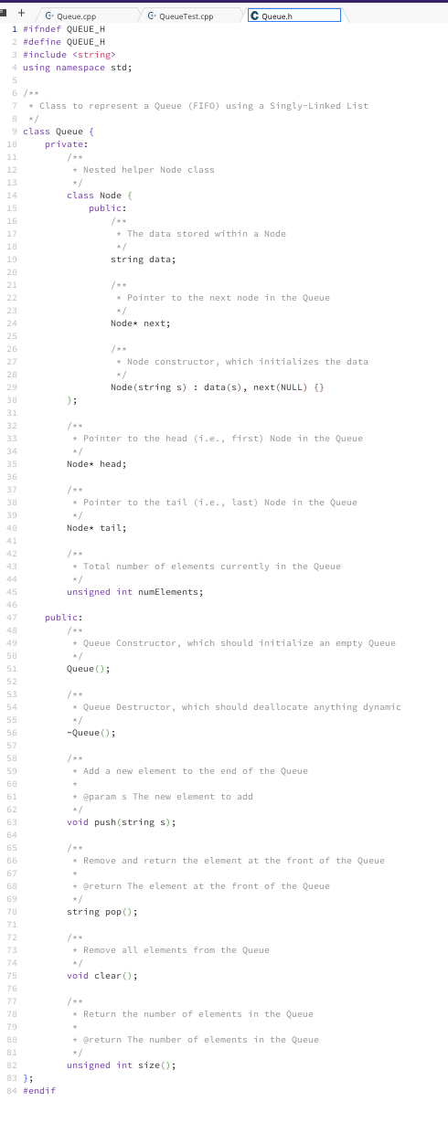 Solved C Work On Following Queuequeue 