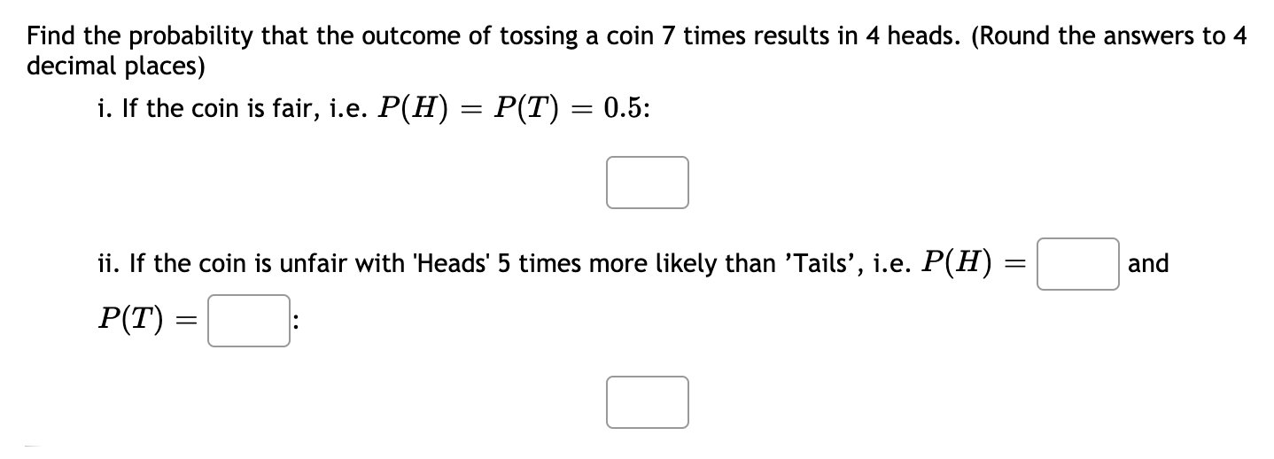 Solved Find the probability that the outcome of tossing a | Chegg.com