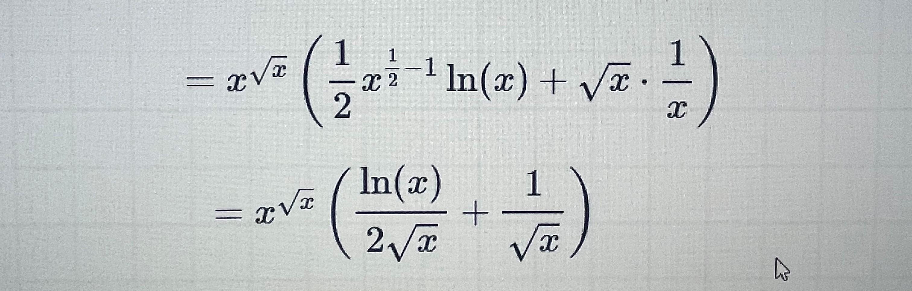 Solved how does (sqrt)x * 1/x = 1/(sqrt)x this is on the | Chegg.com