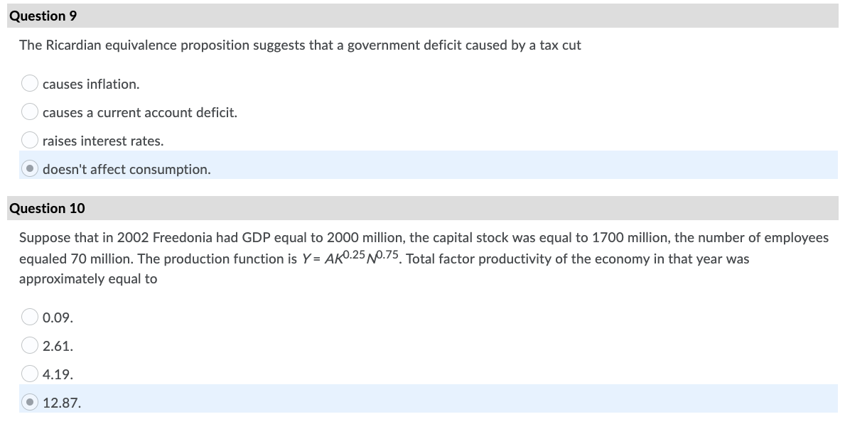 Solved Which of these answers is incorrect? (Hint: there are | Chegg.com