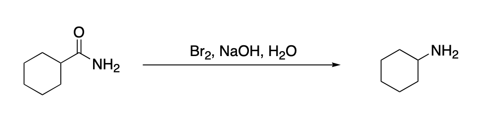 Solved NH2 Br2, NaOH, H20 NH2 | Chegg.com