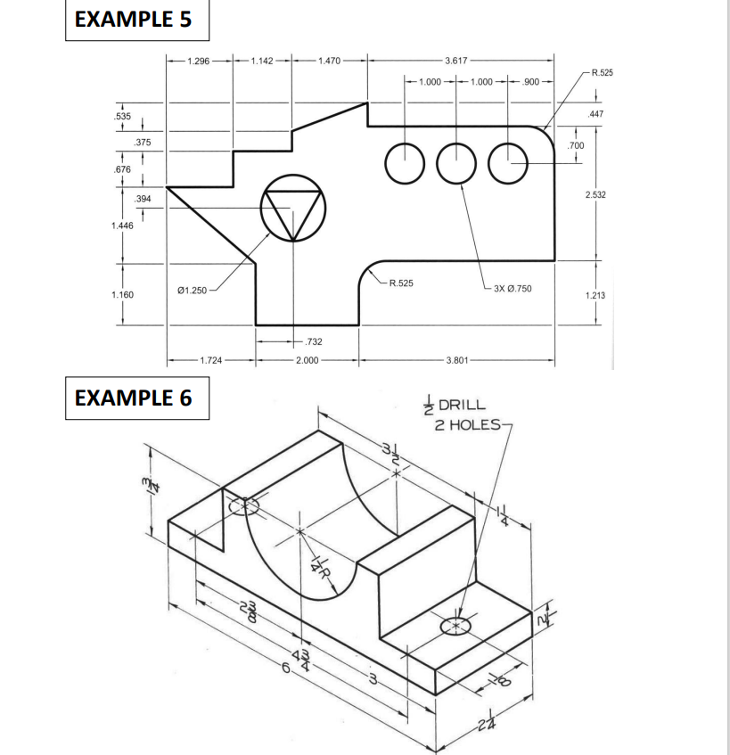 Solved Please draw the front, top, and right side view of | Chegg.com
