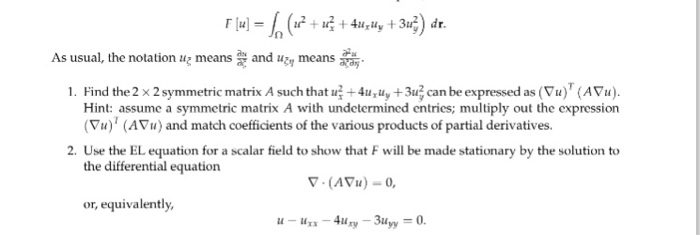 Solved As usual, the notation ze means and uer means 1. Find | Chegg.com