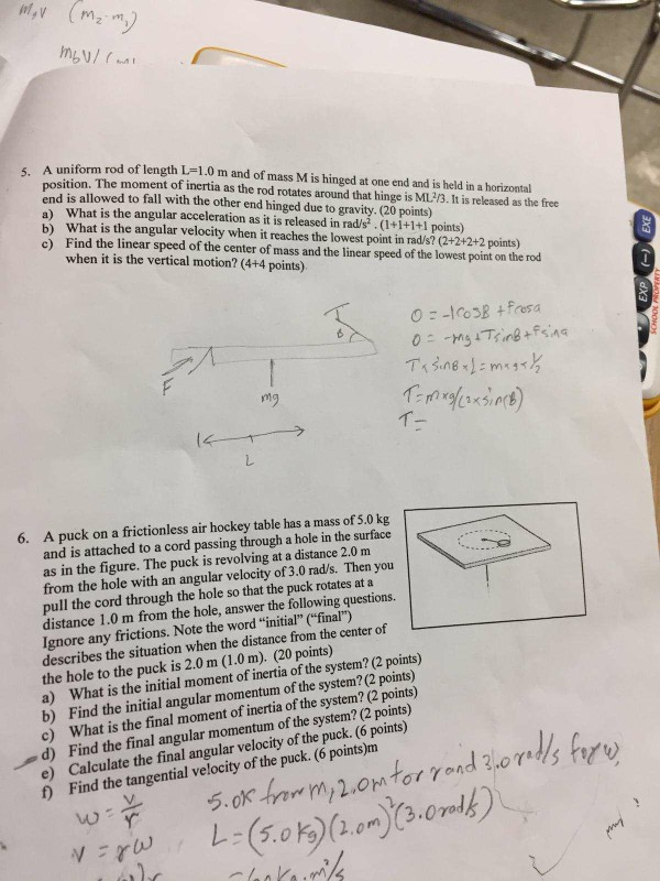 Solved A block of mass m- 10 kg on a rough horizontal | Chegg.com
