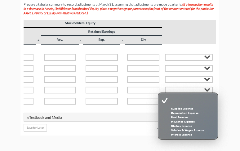 Solved Current Attempt in Progress A partial tabular summary | Chegg.com