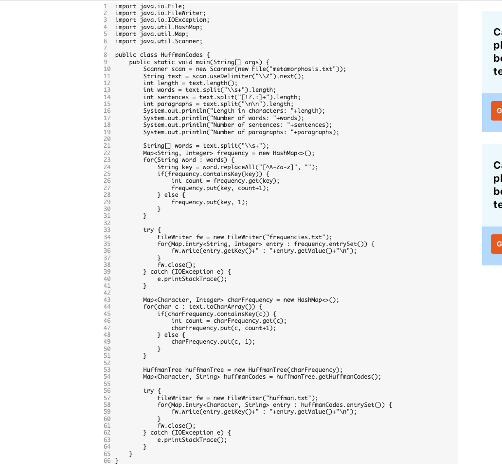 Solved Hi, I already have the java code but since I | Chegg.com