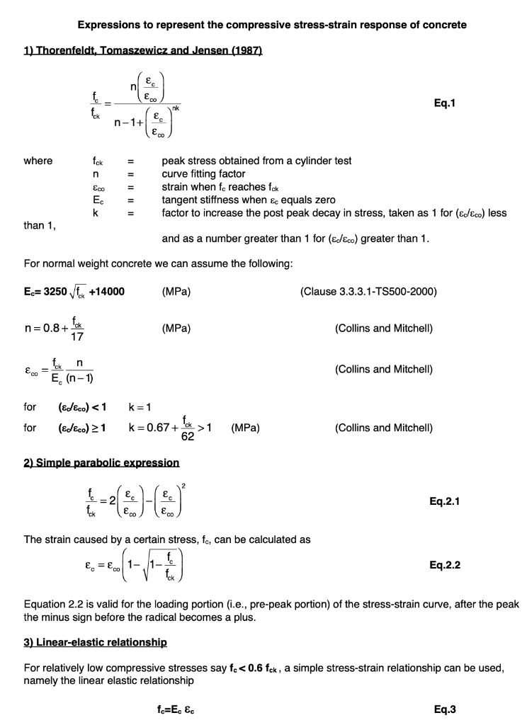 Expressions to represent the compressive | Chegg.com
