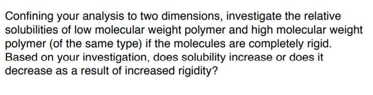 Solved Confining your analysis to two dimensions, | Chegg.com