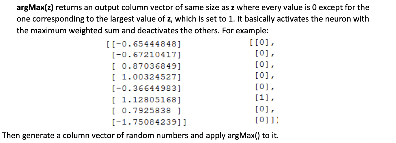 Solved def sigm(z): return 1.0 / (1.0 + np.exp(-z)) def | Chegg.com