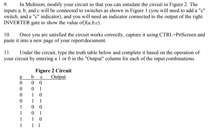 Solved Various logical functions can be creating by | Chegg.com
