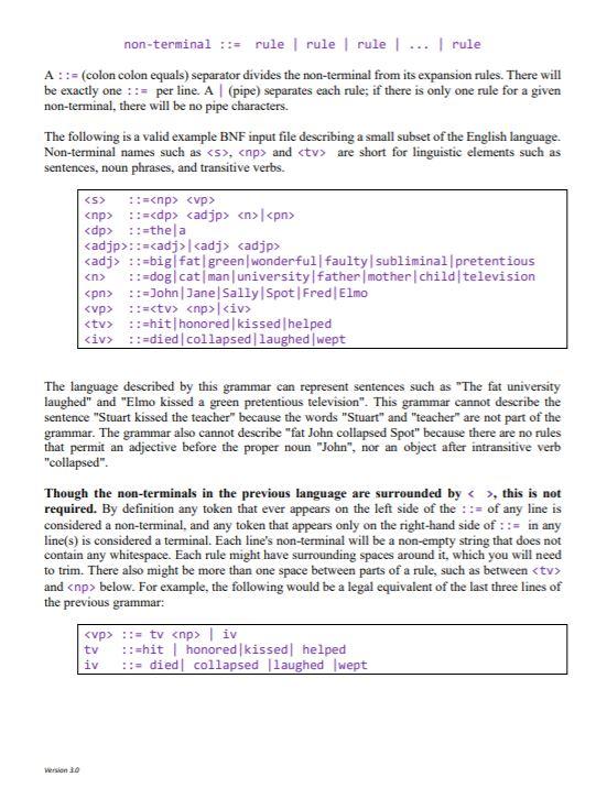CS145 - PROGRAMMING ASSIGNMENT GRAMMER SOLVER | Chegg.com