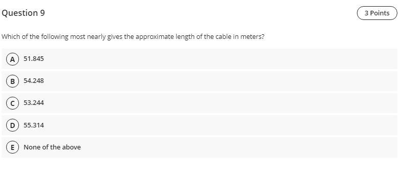 Solved Problem 3 For the cable shown in the figure below: | Chegg.com