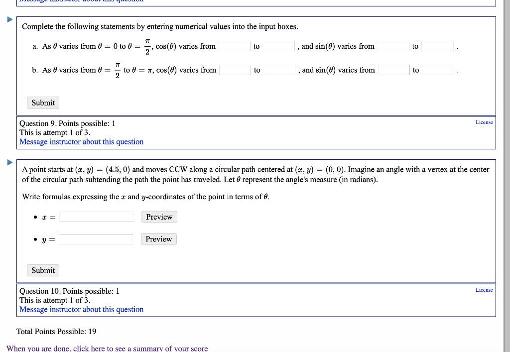 Solved Complete the following statements by entering | Chegg.com