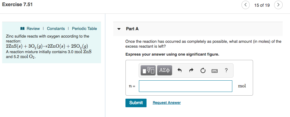 Solved Exercise 7.51 15 of 19 ReviewI ConstantsI Periodic | Chegg.com