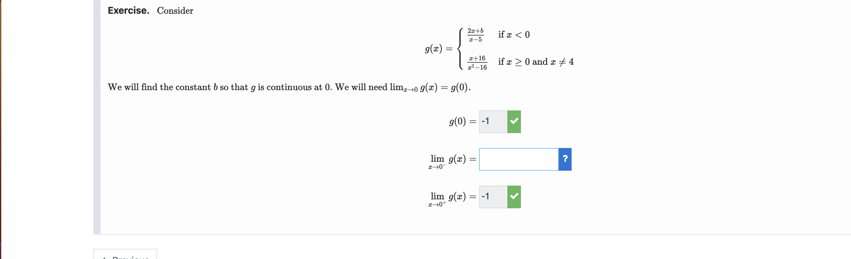 Solved Exercise. | Chegg.com