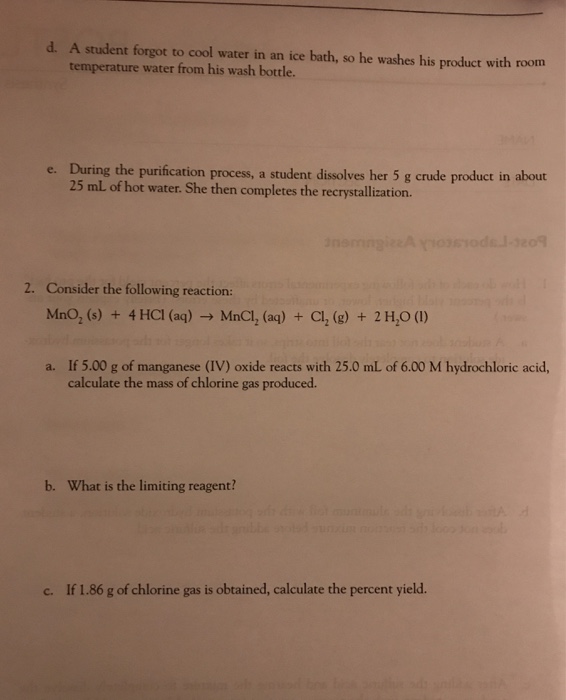Solved Post-Laboratory Assignment 1. How do each of the | Chegg.com