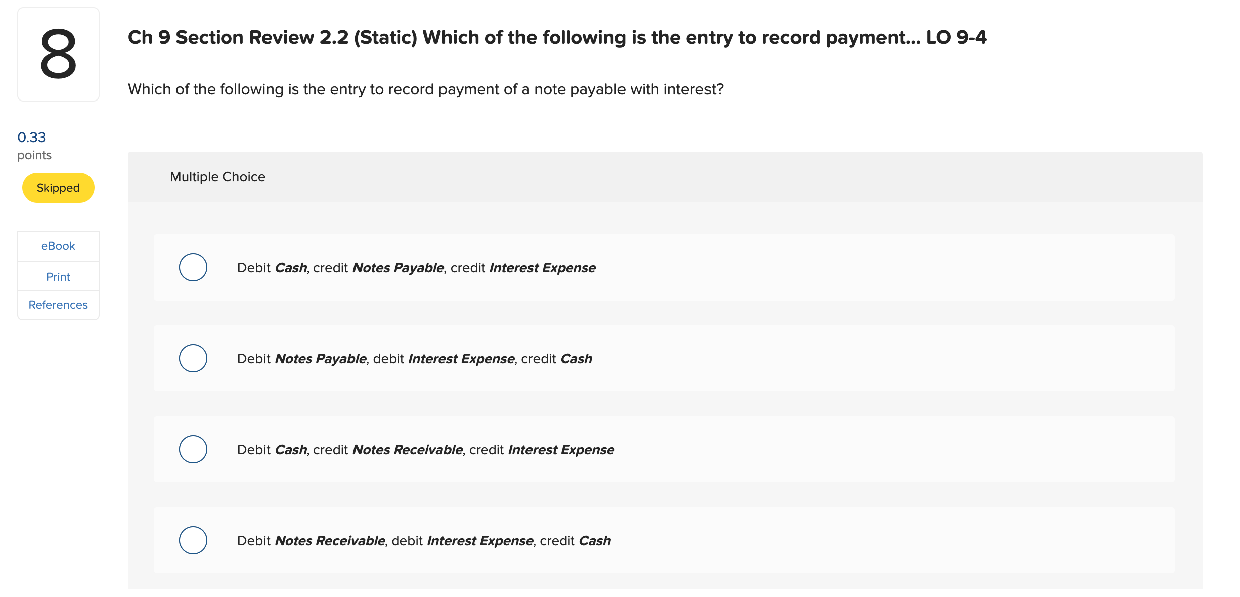 Solved Ch 9 Section Review 2.1 (Static) A cash refund given | Chegg.com