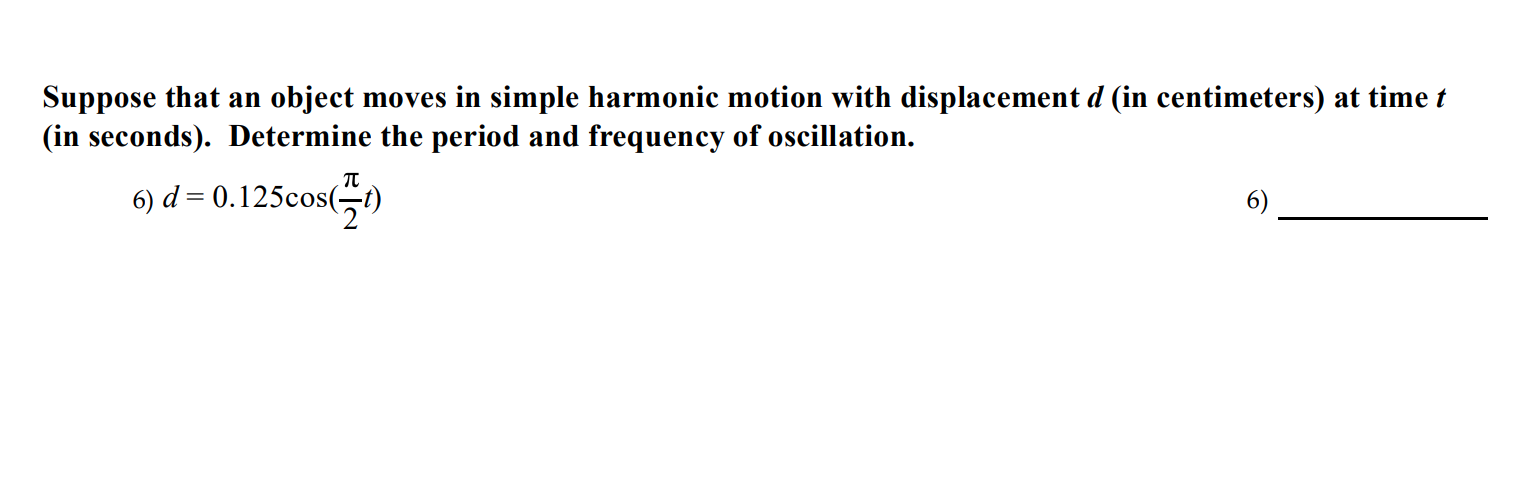 Solved Suppose that an object moves in simple harmonic | Chegg.com