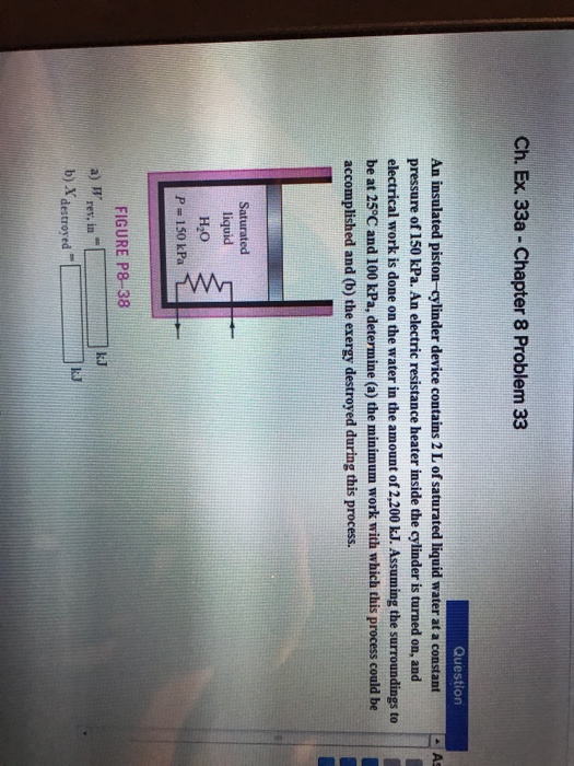 Solved Ch. Ex. 33a-Chapter 8 Problem 33 Question An | Chegg.com