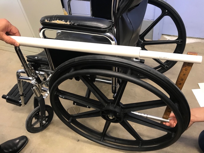 Solved 7. Wheelchair Anti-Tip, Pro-Curb Device Problem: | Chegg.com