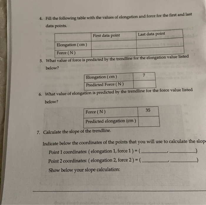 Solved 4. Fill the following table with the values of | Chegg.com